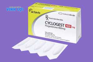Cyclogest 200mg, 400mg là thuốc gì? Cách dùng, Tác dụng phụ, Giá bán