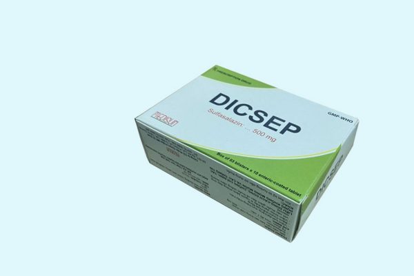 Thuốc Dicsep 500mg: Thành phần, Tác dụng, Liều dùng, lưu ý khi sử dụng