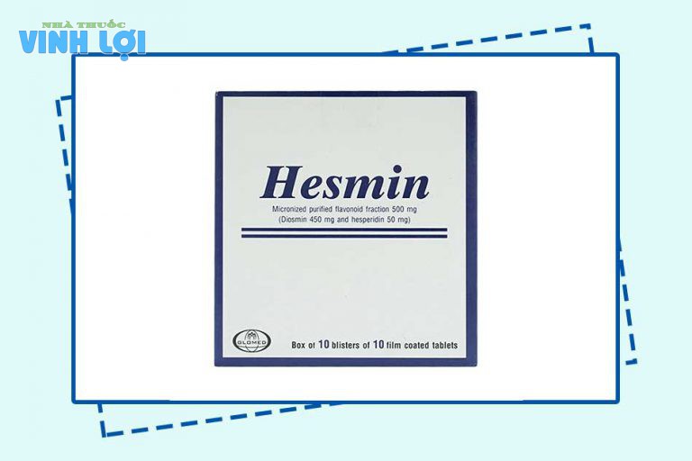 Thuốc Hesmin: Thành phần, Công dụng, Cách sử dụng, Chống chỉ định