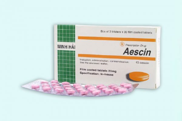 [Review] Aescin:Thành phần, công dụng, cách sử dụng và lưu ý khi dùng