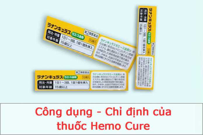 [Review] Hemo Cure: thành phần, công dụng, cách sử dụng và giá bán