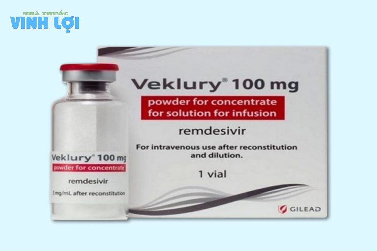 Veklury 100mg (Remdesivir) - thuốc đầu tiên FDA phê duyệt điều trị Covid-19