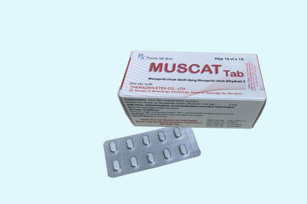 Thuốc Muscat Tab 5mg là thuốc gì? Thành phần, Công dụng, Liều dùng