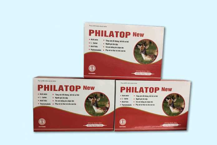 Philatop là gì? Dùng cho trẻ được không? Tác dụng, Liều dùng, Giá bán