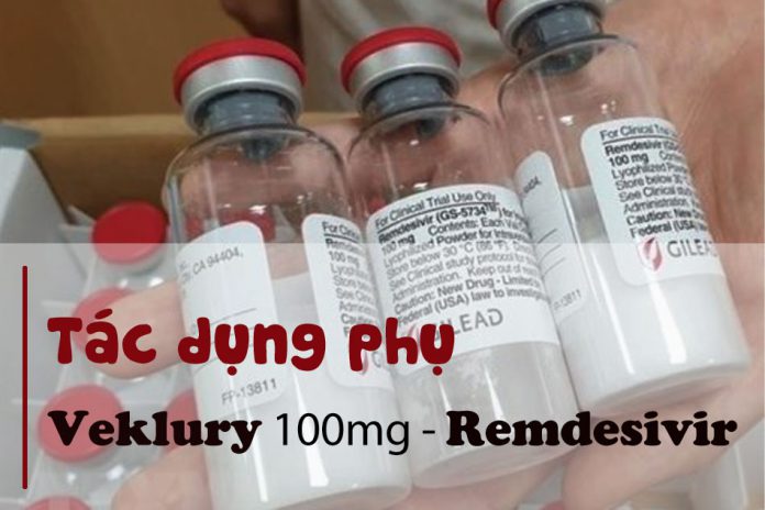 Veklury 100mg (Remdesivir) - thuốc đầu tiên FDA phê duyệt điều trị Covid-19