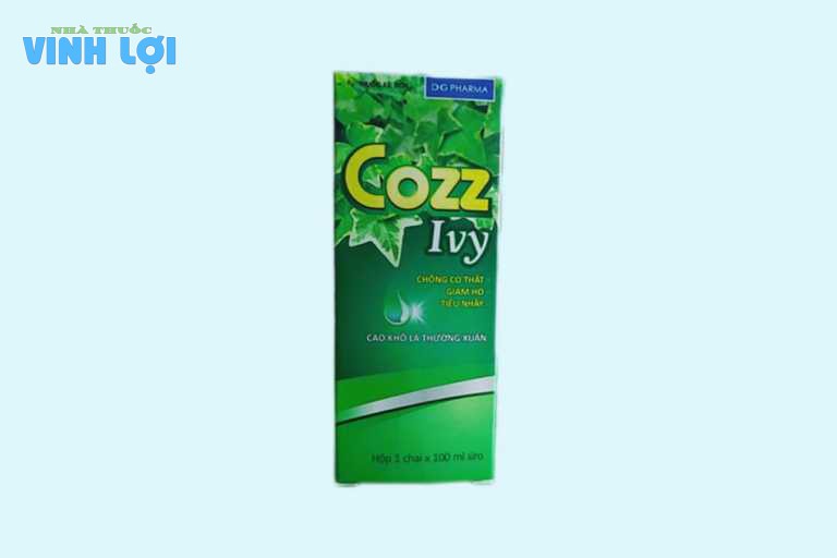 Thuốc ho Cozz Ivy: Liều dùng, Tác dụng phụ, Lưu ý khi sử dụng, Giá bán