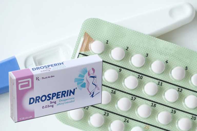 Thuốc Tránh Thai Drosperin 20 màu hồng: Cách dùng hiệu quả, Giá bán