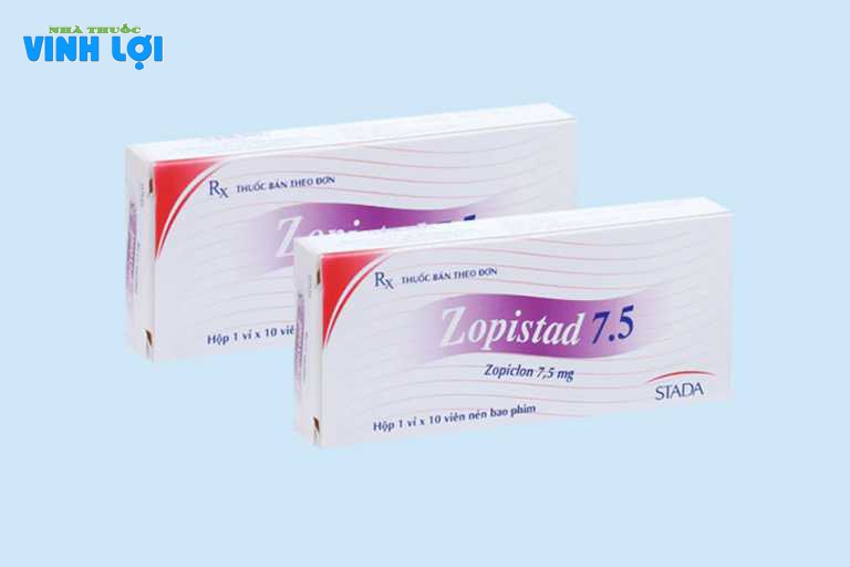 Zopistad 7,5mg là thuốc gì? Liều dùng, Lưu ý khi sử dụng, Giá bán