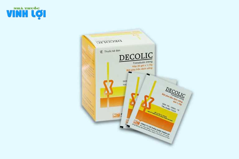 Thuốc Decolic 24mg: Tác dụng, Chỉ định, Hướng dẫn sử dụng, Giá bán