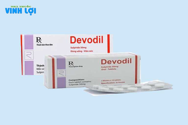 Devodil 50mg là thuốc gì? Cách dùng, Liều dùng, Giá bán