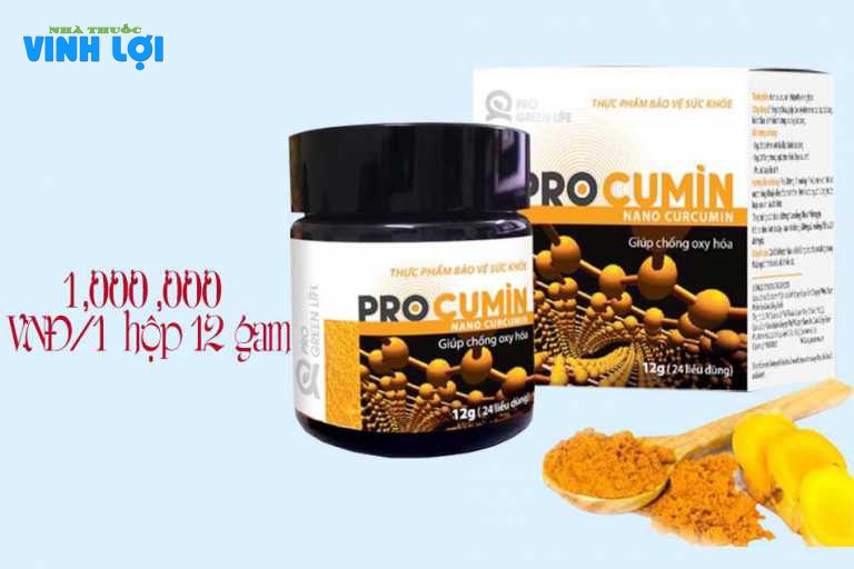 [Chia sẻ] ProCumin có tác dụng gì? Đối tượng sử dụng, giá bao nhiêu?