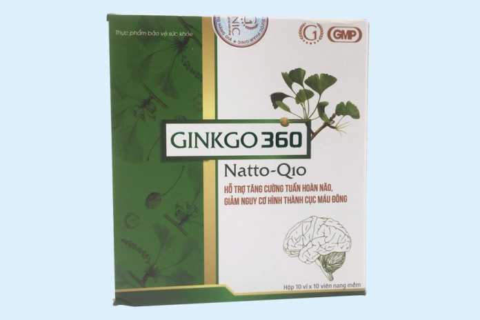 Ginkgo 360 Natto Q10 Abipha có tác dụng gì? Giá bao nhiêu?