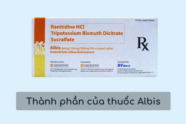 Thuốc Albis là thuốc gì? Thành phần, Tác dụng, Giá bán