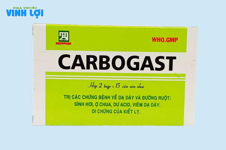 Thuốc Carbogast: Thành phần, Tác dụng, Cách dùng, Giá bán