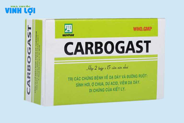 Thuốc Carbogast: Thành phần, Tác dụng, Cách dùng, Giá bán