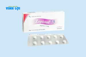 Zopistad 7,5mg là thuốc gì? Liều dùng, Lưu ý khi sử dụng, Giá bán