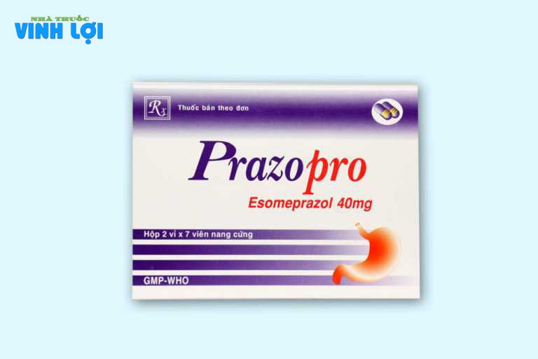Thuốc Prazopro 40mg: Thành phần, Công dụng, Cách dùng, Giá bán