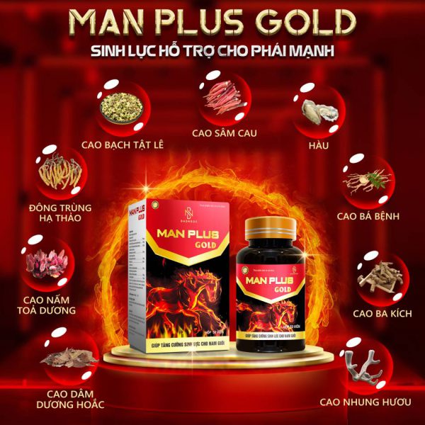 ManPlus Gold - Sản phẩm hỗ trợ các quý ông trong mỗi cuộc vui